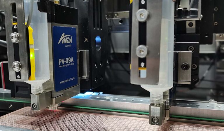 High Speed Precision Fluid Dispensing Machine - Anda Technologies USA